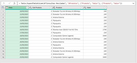 Como Mesclar Consultas No Excel Utilizando Power Query Ninja Do Excel