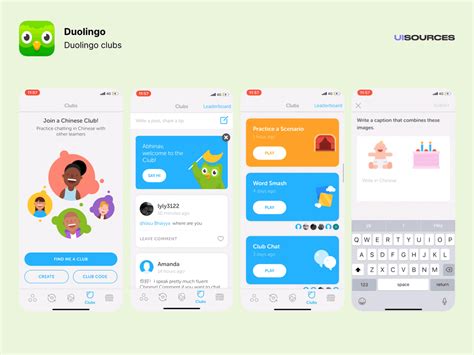Duolingo Content Screens Screenshots Ui Sources