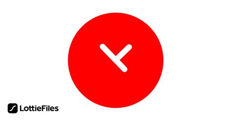 Free Cancel Animation Red Animation By Sachinramane Lottiefiles