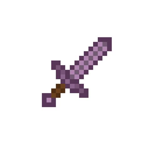 Minecraft Purple Sword
