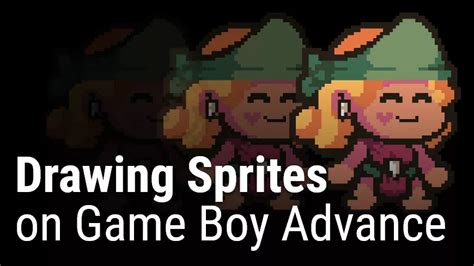 Drawing Sprites On The Game Boy Advance Larolds Retro Gameyard