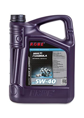 ROWE HIGHTEC MULTI FORMULA SAE 5W-40 | AUTOLIFESTYLE