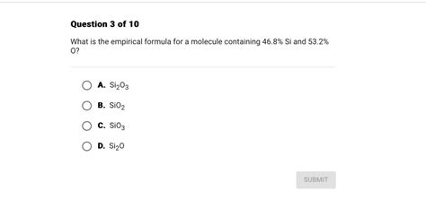What Is The Empirical Formula For A Molecule Studyx