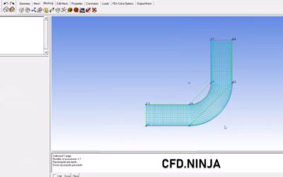 Ansys ICEM CFD Extrude Mesh CFD NINJA