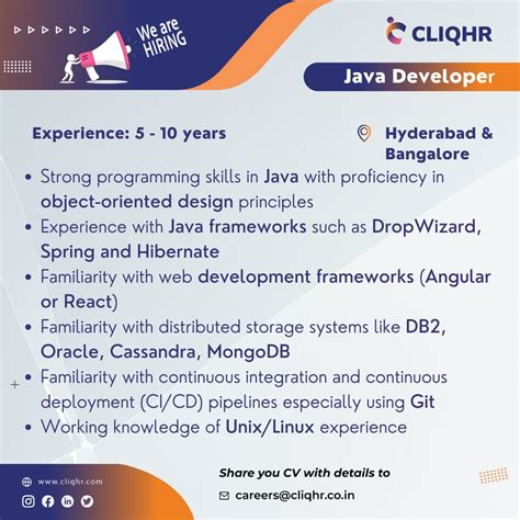 cliqhr recruitment services on linkedin hiring javadeveloperjobs