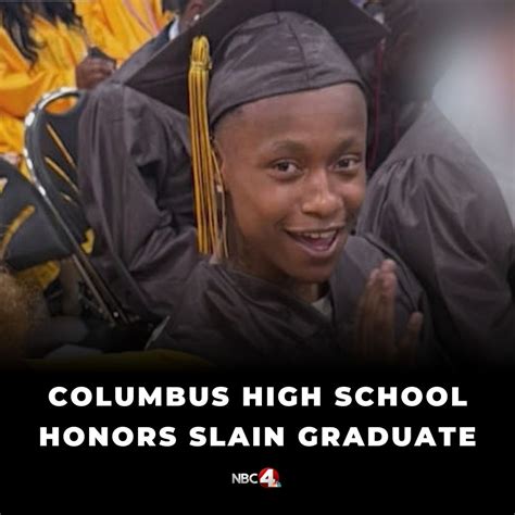 Nbc4 Beechcroft High School Is Honoring A Graduate Who Was Killed In June Just Weeks After