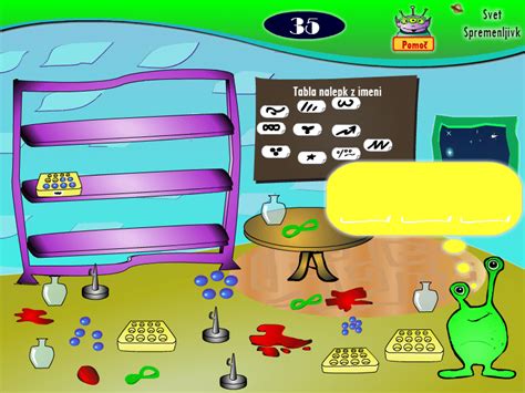 Level 1 Of The Game World Of Variables 7 Download Scientific Diagram