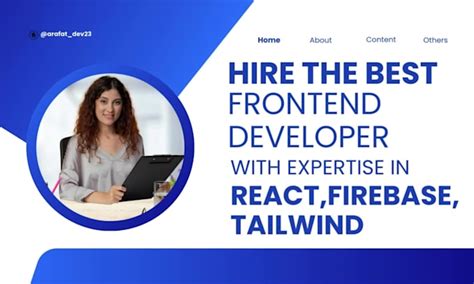 Build A Modern Website Using React Js Firebase Tailwind Css By Arafat