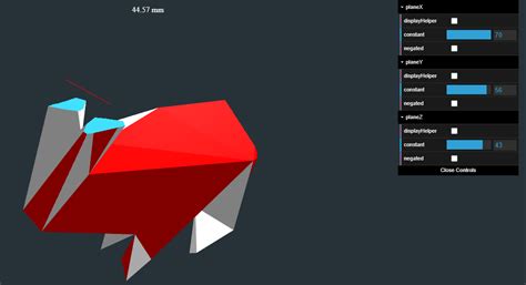 How To Remove A Part Of The Mesh Temporarily From Scene Questions Three Js Forum