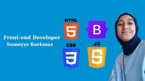 Be Your Frontend Developer With Using Html Css Js By Ksumeyyek Fiverr