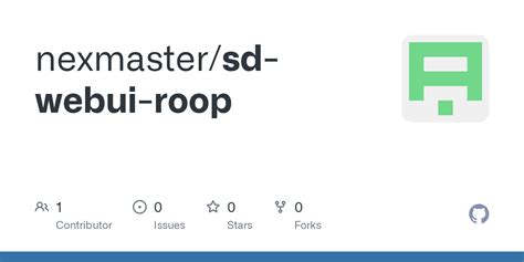 releases · nexmaster sd webui roop · github