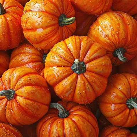 Premium Photo Autumn Pumpkins
