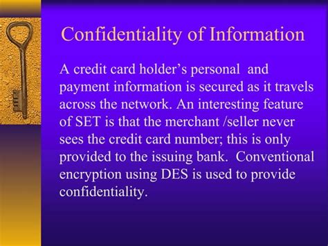 Set Secure Electronic Transaction Set Ppt