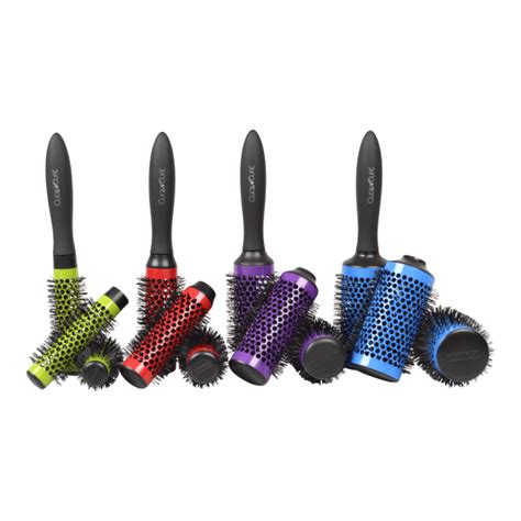 Extra Small Click N Curl Released Click N Curl Blowout Brush Set With Detachable Barrels