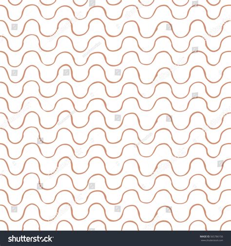 Seamless Hand Sketch Curved Lines Pattern Stock Vector Royalty Free Shutterstock