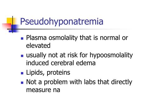 Ppt Hyponatremia Powerpoint Presentation Free Download Id 5402738