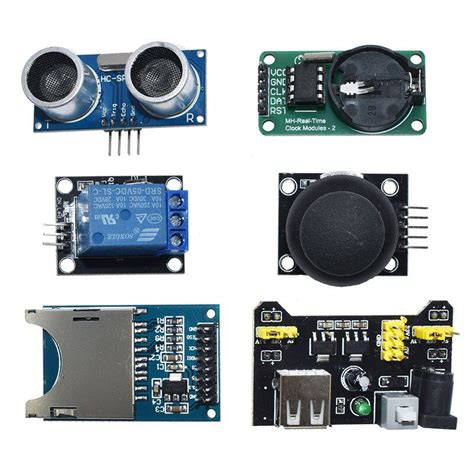 kit com 45 módulos sensores arduino pic raspberry blutu