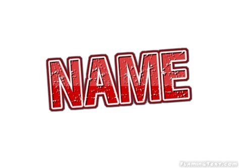 Name Logo | Free Name Design Tool from Flaming Text
