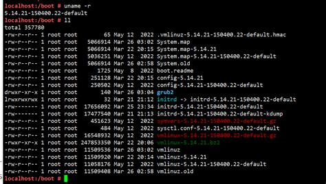 iso 新安装的 suse15sp4 环境，下载对应内核社区源码，编译出的 kernel rpm 并安装后，无法切换到新编译的内核中