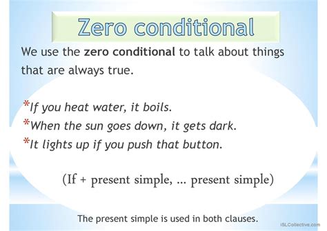 Conditionals Grammar Guide English ESL Powerpoints