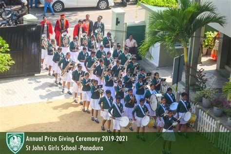 Annual Prize Giving Ceremony 2019 2021 St Johns Girls School