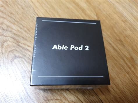 무선 이어폰 에이블 팟 Able Pod2 블랙 콩나물 이어폰 개봉후기 사용후기 네이버 블로그
