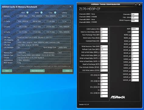 Why Is My Memory Bandwidth And Latency So Bad On Skylake I5 6400 With Overclocked Ddr4 24003600