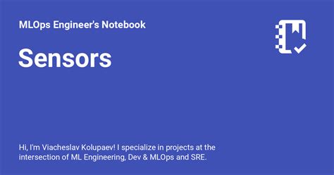 sensors mlops engineer s notebook
