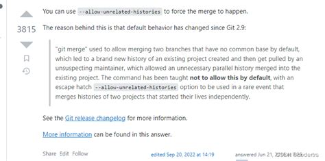 git初始化错误fatal refusing to merge unrelated histories git初始化失败 csdn博客