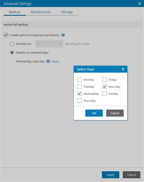 Step 15 Specify Advanced Job Settings Veeam Service Provider Console Guide For Resellers