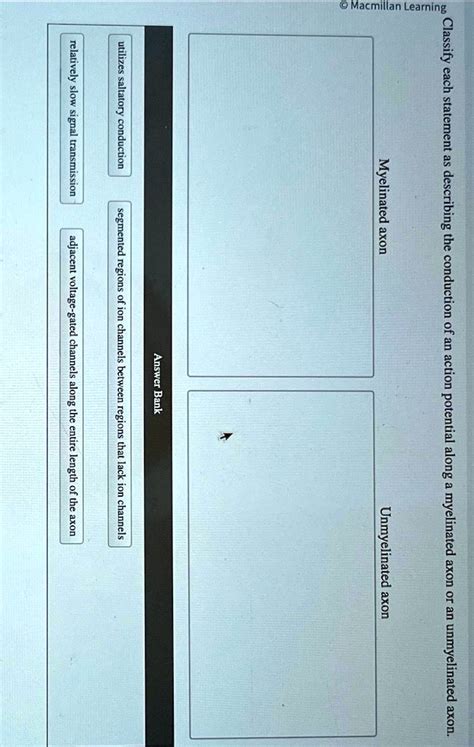Solved Classify Each Statement As Describing The Conduction Of An