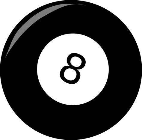 8 Ball Clip Art Png Download Large Size Png Image Pikpng