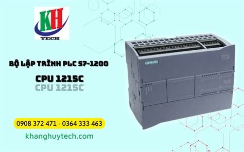 Plc S7 1200 Cpu 1215c Dòng Lập Trình Bán Chạy Nhất Khang Huy Tech