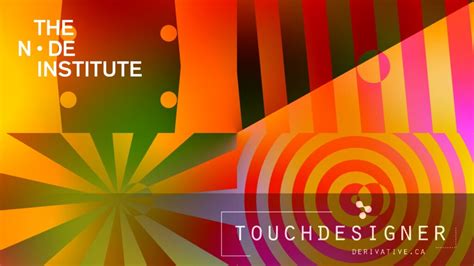Touchdesigner Beginners Class Ss25 The Node Institute