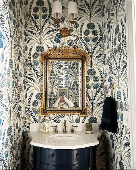 Best Wallpaper Designs For Small Bathrooms Maximize Style And Space