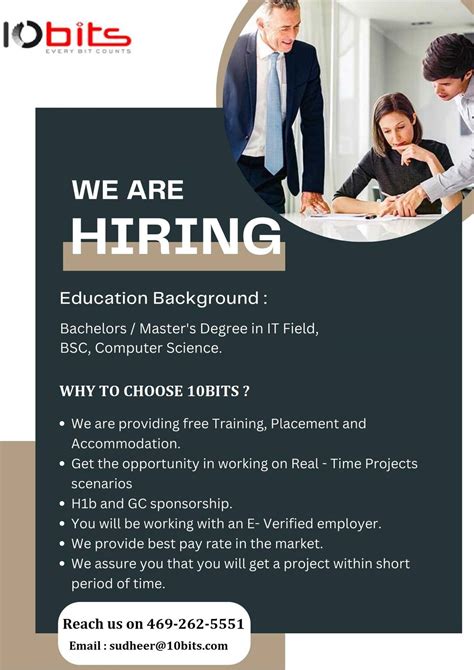 Hiring Hiring Hiring Hiring Hiringalert W2hiring W2jobs 10bits Trainingandplacement