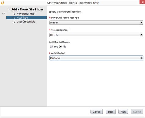 configuring vrealize orchestrator and winrm host for kerberos
