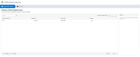 Marketing Cloud Not Able To Find Smart Capture Form While Defining