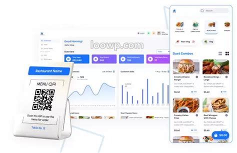 Vue餐厅二维码菜单生成器和订位系统网站源码pos系统后端 云创源码