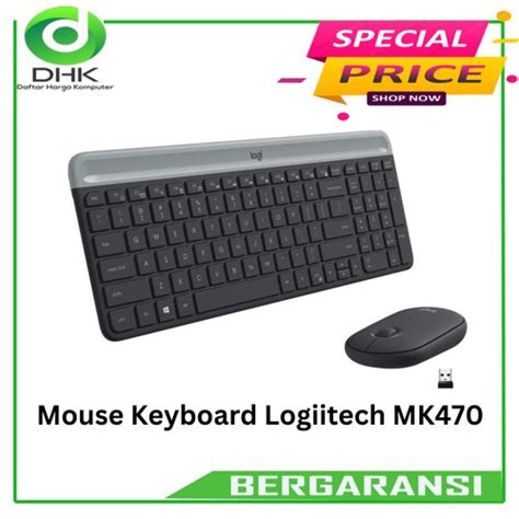 Jual Logitech Mk470 Mk 470 Combo Keyboard And Mouse Wireless Slim Jakarta Pusat Daftar Harga