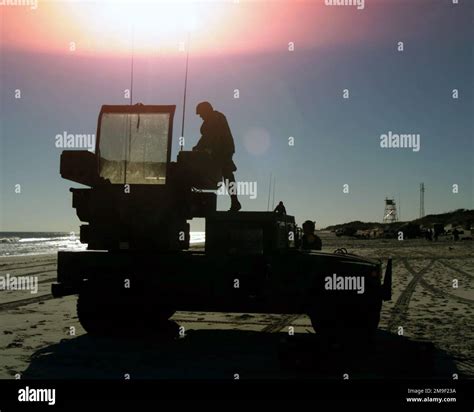 With The Days Light Drawing To A Close The Marines Of 2d Low Altitude Air Defense Laad