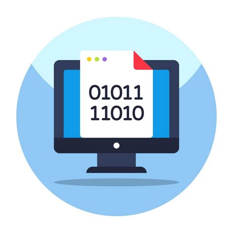 An Editable Design Icon Binary File 13506209 Vector Art At Vecteezy