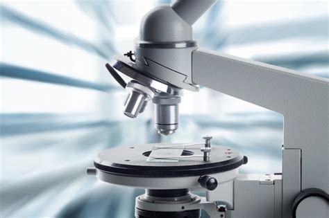 Premium Photo Science Microscope On Lab Bench Microbiology Laboratory Premium Photo Science Microscope On Lab Bench Microbiology Laboratory