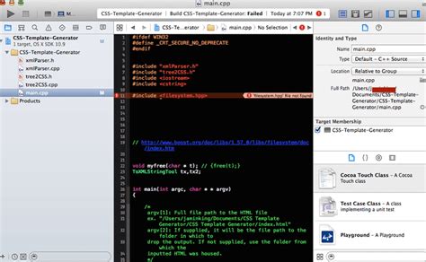 help getting boost included in my c program