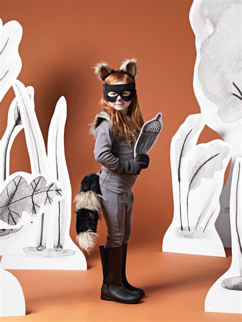 Homemade Raccoon Costume