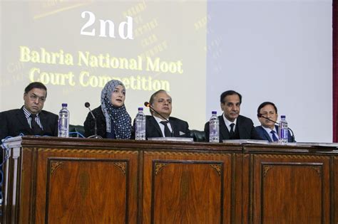 Muhammad Sabtain And Abdullah Attend Bahria National Moot Court