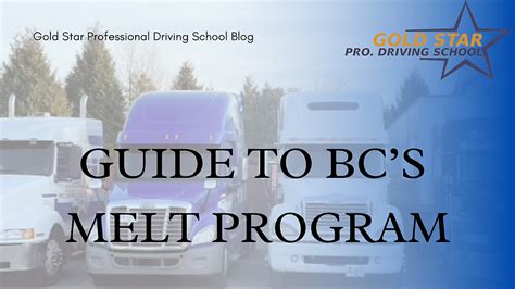 Melt Program In Bc