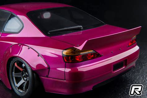 Red RC MST S Pandem Drift Bodyshell