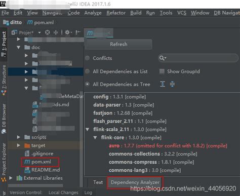 【idea】maven Helper插件安装使用（分析maven依赖关系的工具，方便解决jar包冲突问题）dependency
