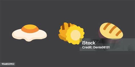 바베 큐 아이콘 설정합니다 그릴 스테이크 만화 벡터 일러스트 레이 션 구이 바베 큐 음식 굽기에 대한 스톡 벡터 아트 및 기타 이미지 Istock